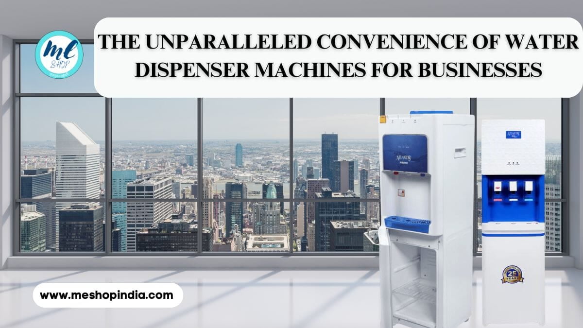 HYDRATION AT YOUR FINGERTIPS: THE UNPARALLELED CONVENIENCE OF WATER ...