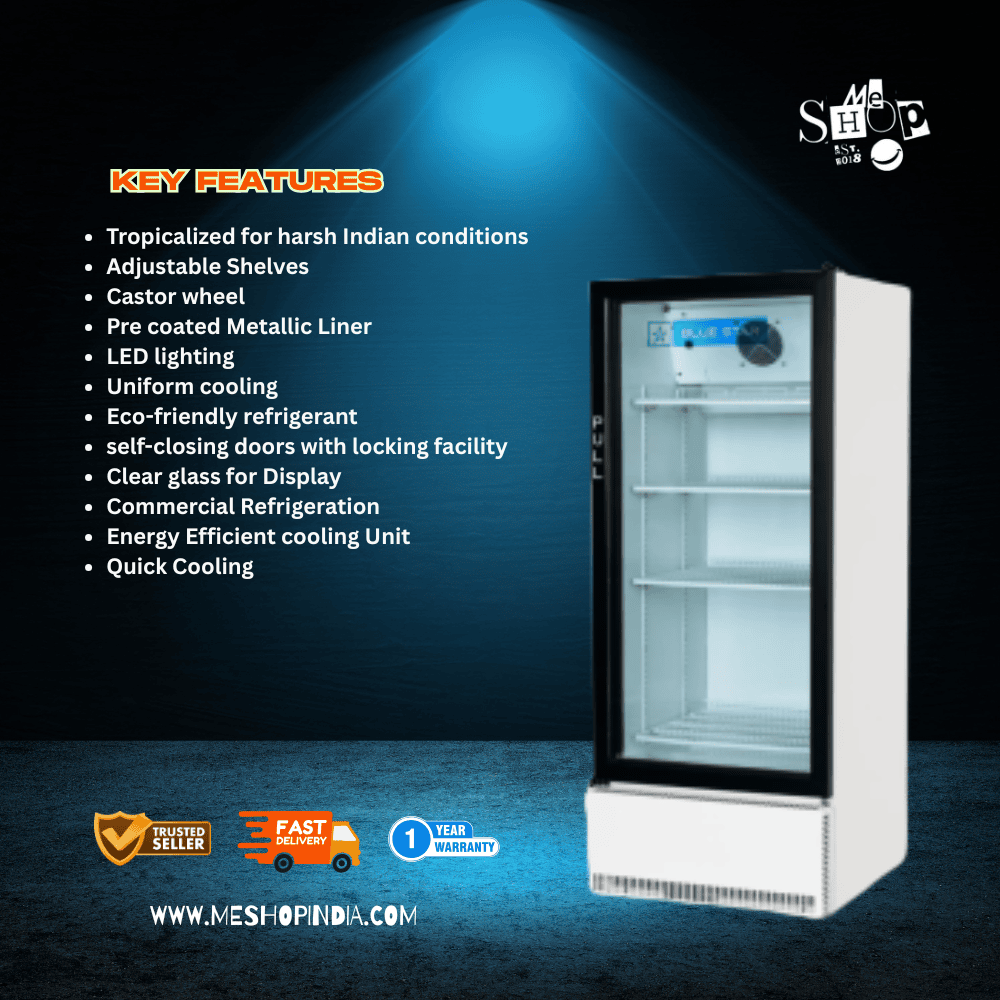 Blue Star SC375F Visi Cooler (358L) | Price & Specs | ME SHOP INDIA