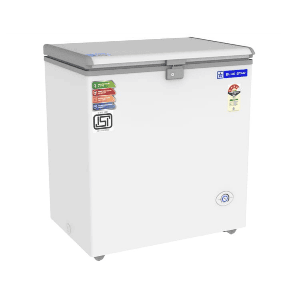 Blue Star CF4-230NEYW Deep Freezer with Storage Baskets