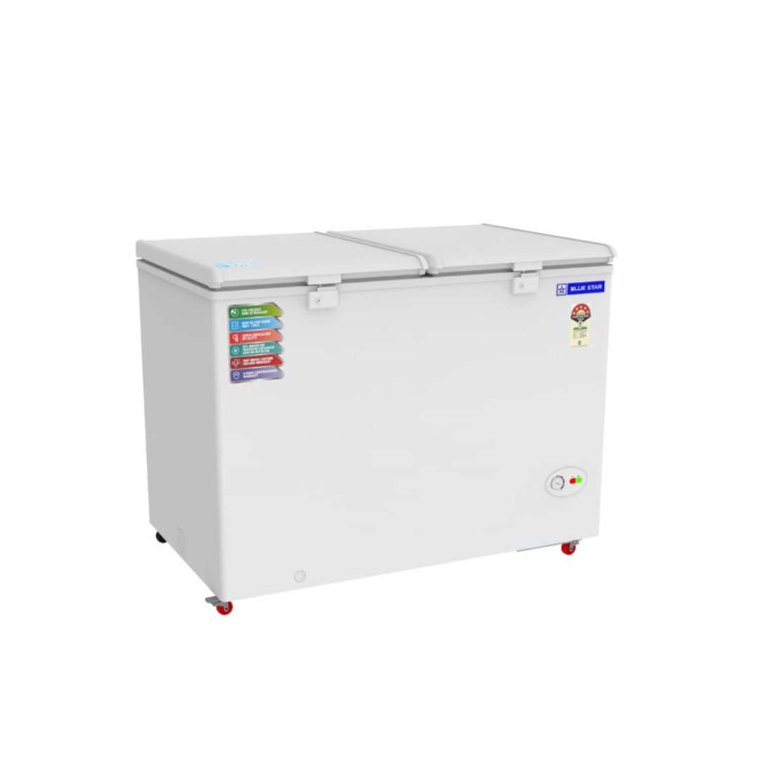 Blue Star Hard Top Chest Freezer CF5-330NPYW-SL | meshopindia.com