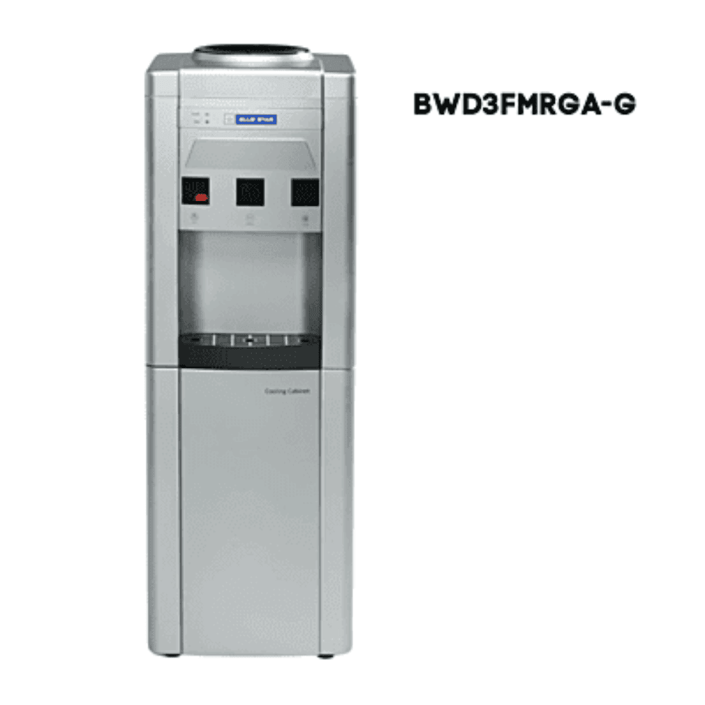 Blue Star BWD3FMRGA Water Dispenser with Refrigerator | Hot, Cold & Normal