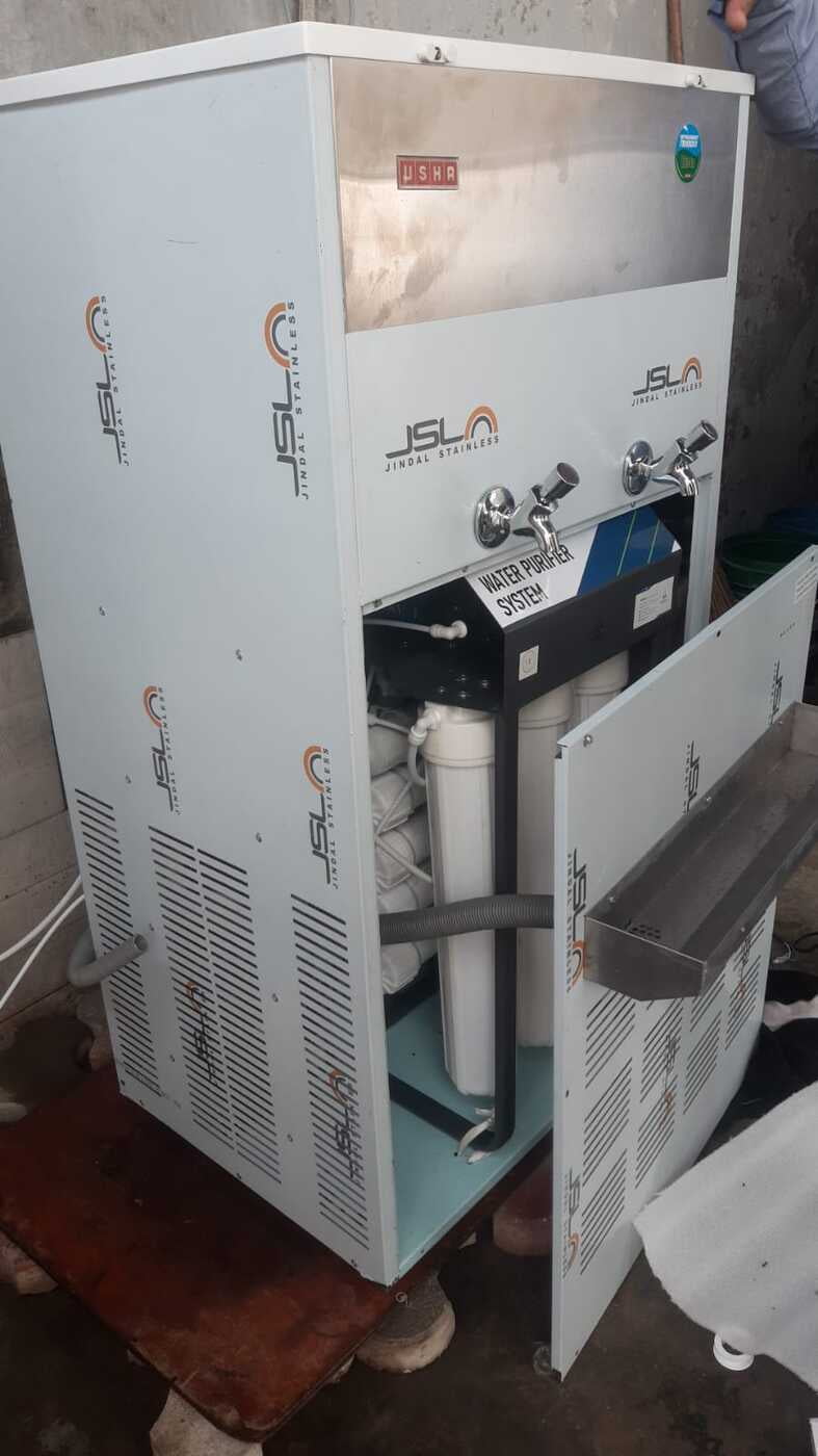 Usha SS6080 Water Cooler with Inbuilt Power Jal RO Purifier | 60L/80LPH ...