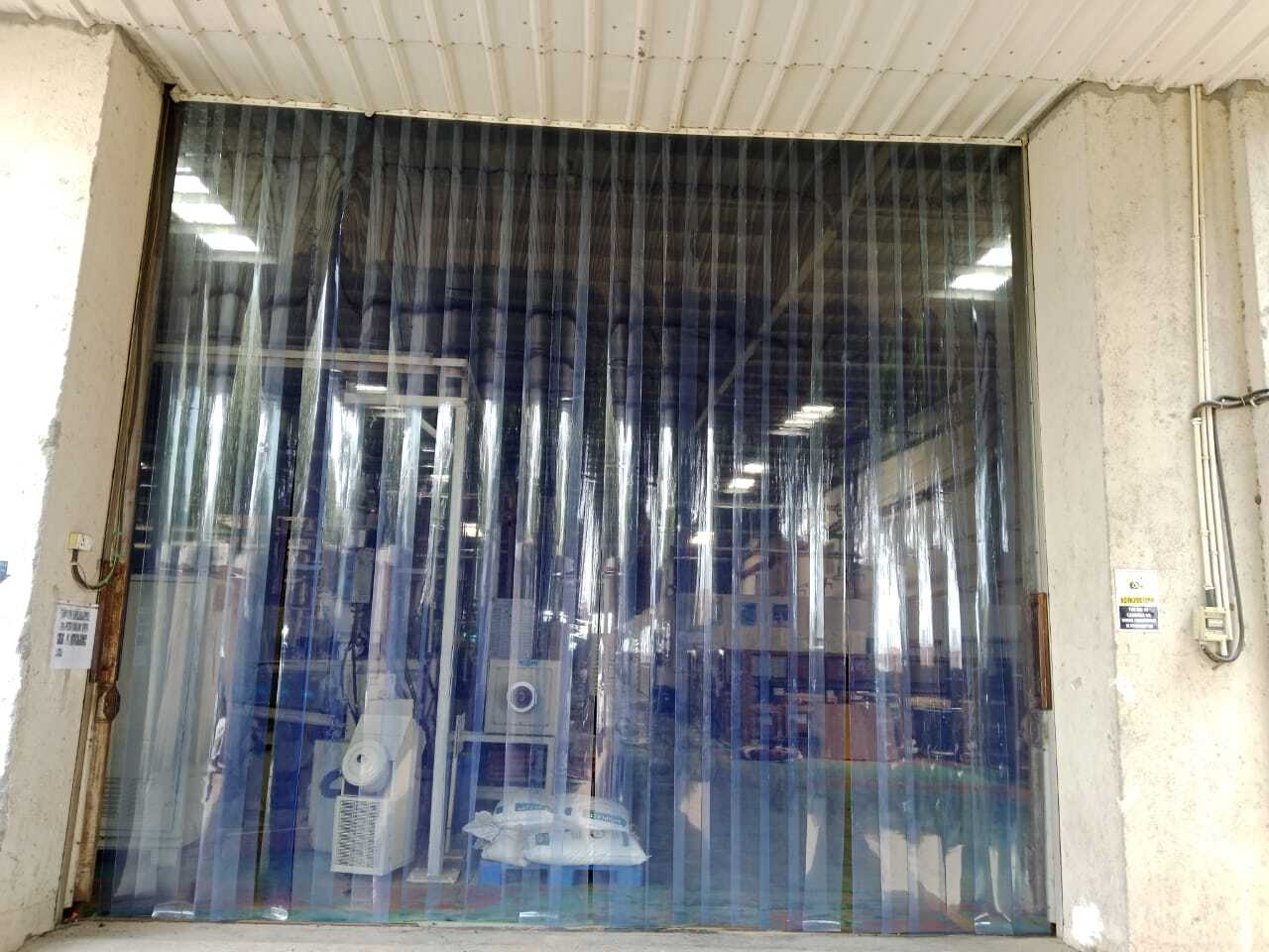 Buzz Lite PVC Strip AC Curtain for Offices | 2mm x 300mm | MeShop India