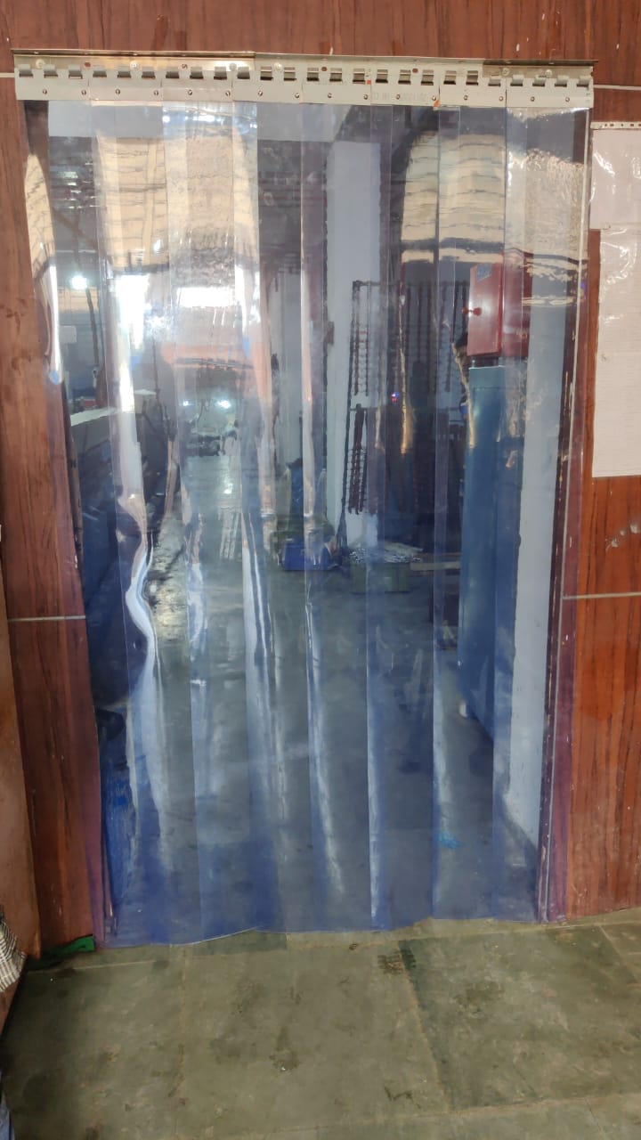 Buzz Lite PVC Strip AC Curtain for Offices | 2mm x 300mm | MeShop India