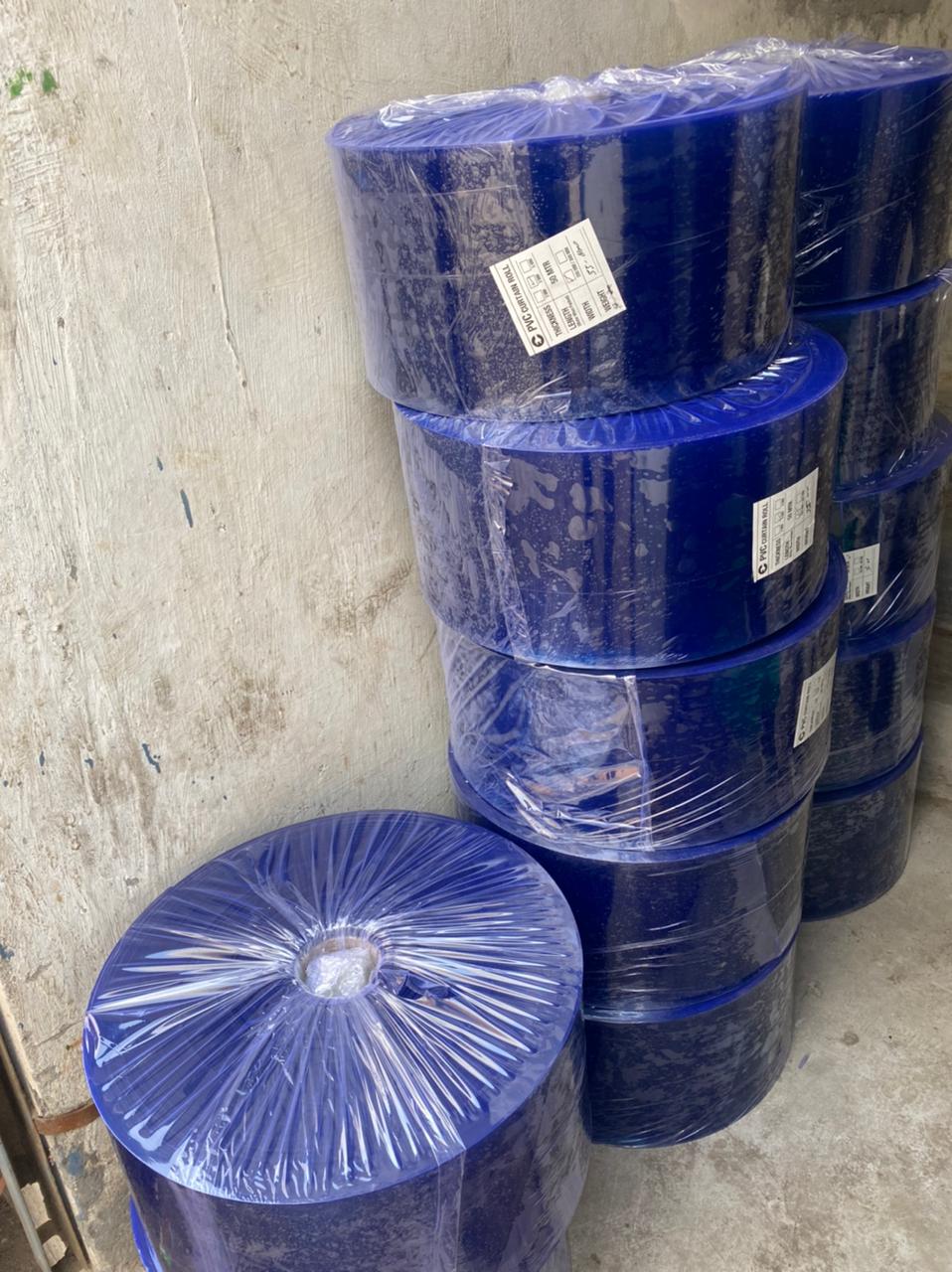 Buzz Lite Riptide Transparent Blue PVC Roll | 3mm x 200mm x 50M | UV ...