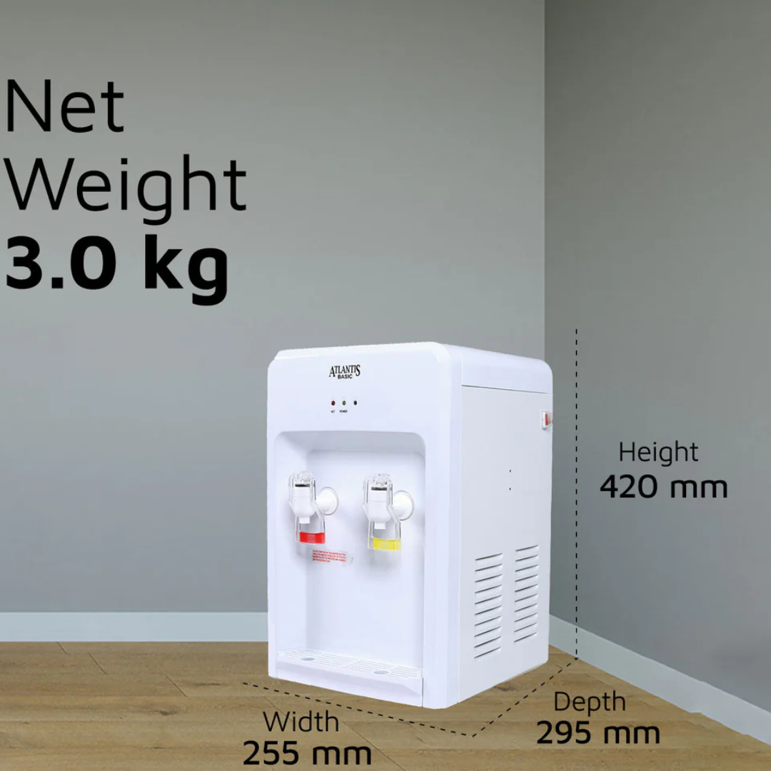 Atlantis Basic Mini | Hot and Normal Tabletop Water Dispenser