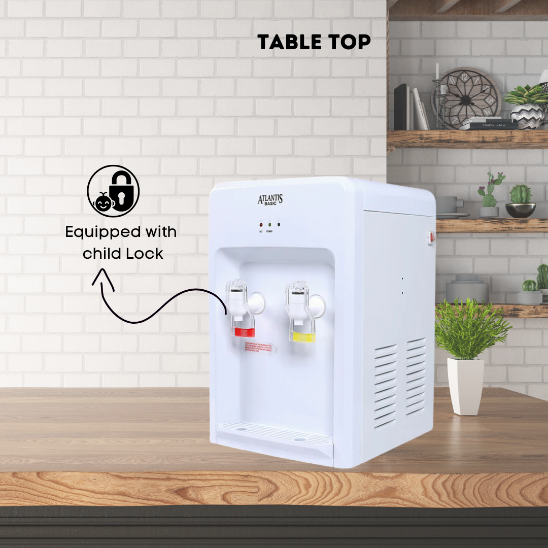 Atlantis Basic Mini | Hot and Normal Tabletop Water Dispenser