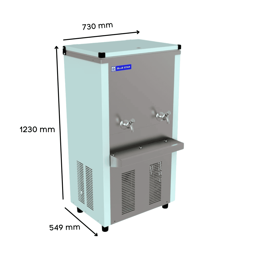 Blue Star Water Cooler SWC60120PS | 60L Storage 120LPH Cooling ...