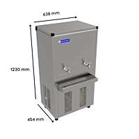 Buy Stylish Stainless Steel Water Cooler | Blue Star SWC4080SS