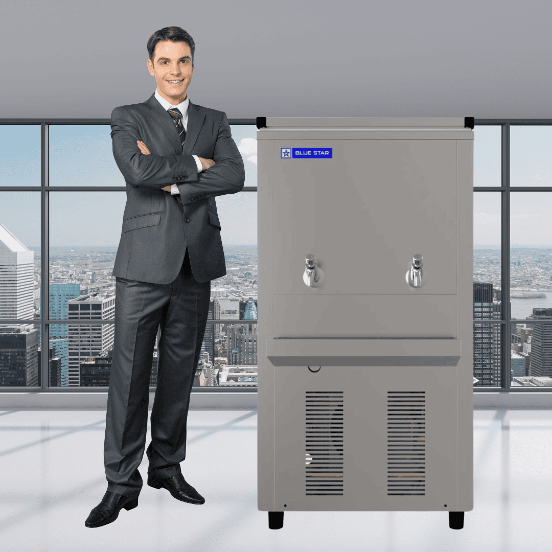 Buy Stylish Stainless Steel Water Cooler | Blue Star SWC4080SS